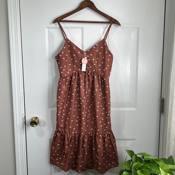 Bailys Blossoms | Dresses | Bailys Blossoms Rust Cowgirl Spaghetti ...